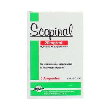 SCOPINAL INJECTION 20MG/ML 5 AMP | Rosh Medical Company
